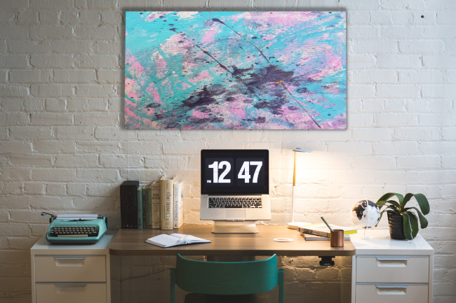 The Power of Abstract Art in Interior Design - ezeeart