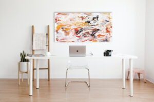 The Power of Abstract Art in Interior Design - ezeeart