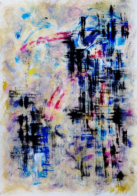 My Colourful Abstract Paintings Collection for 2023 - ezeeart